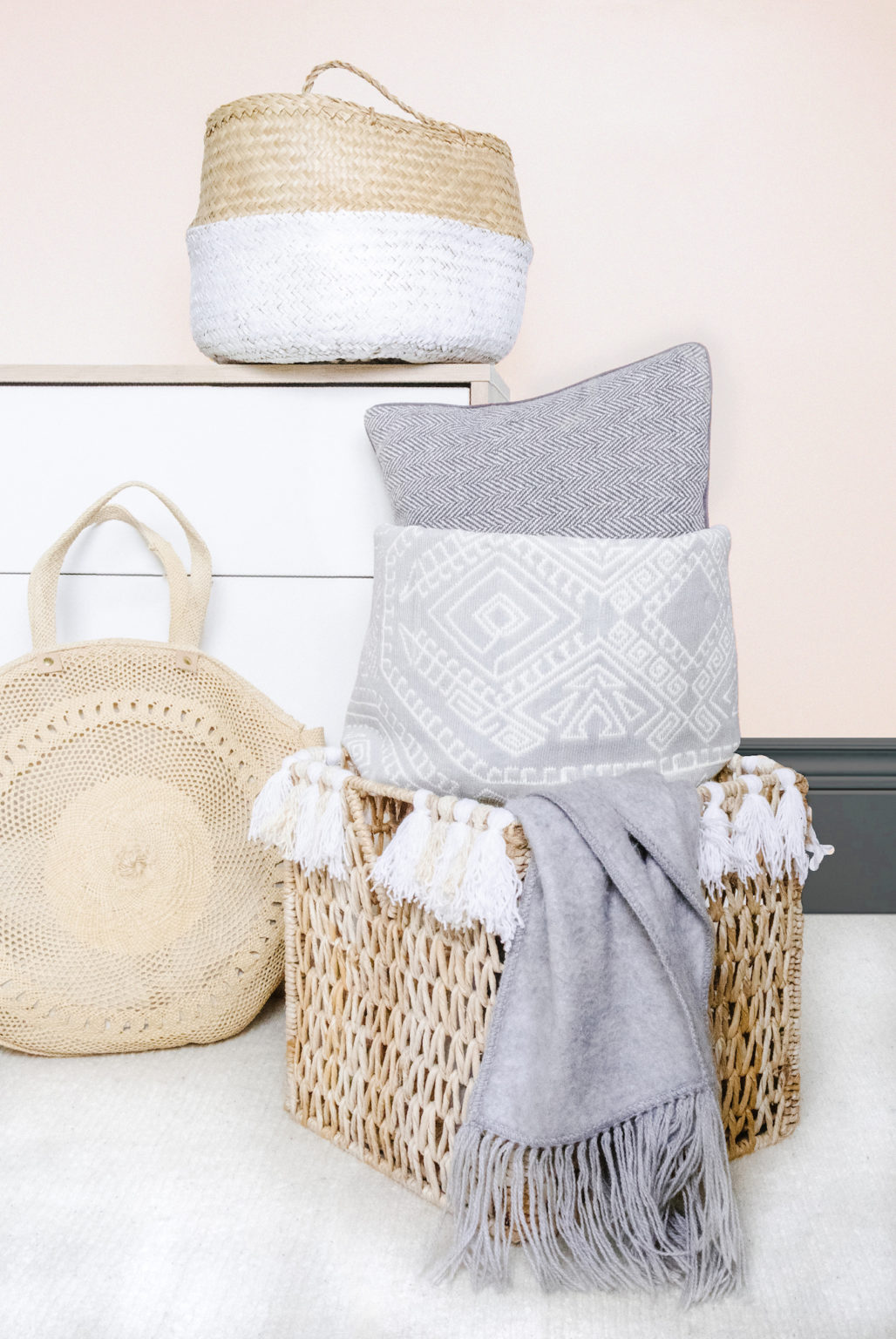 DIY Upcycled Baskets - Gilded Stork