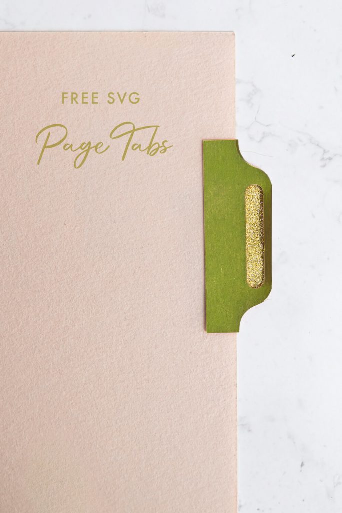 Free File Folder Tab SVGs - Gilded Stork